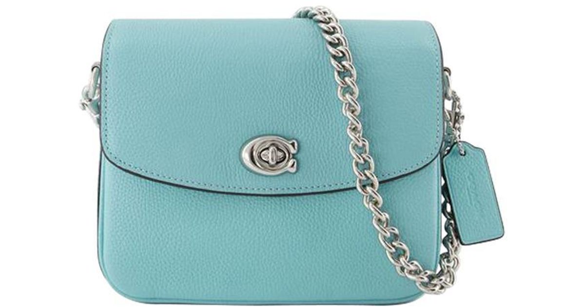 Coach Cassie 19 Crossbody Bag Leather In Blue Lyst