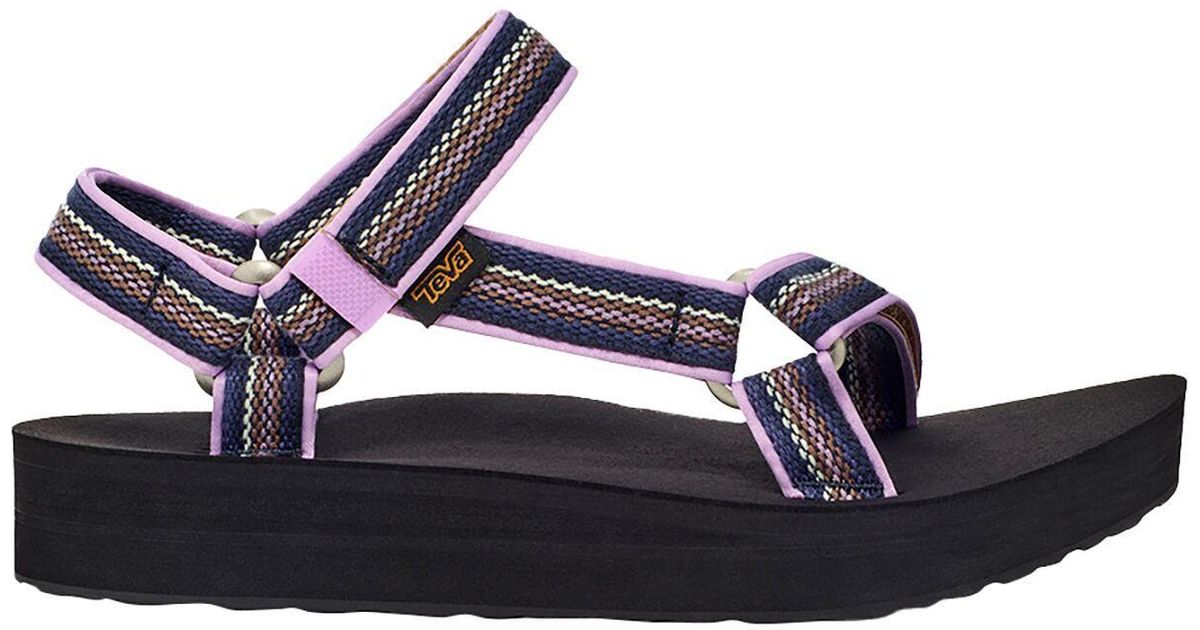 Teva Midform Universal Woven Sandal in Blue | Lyst