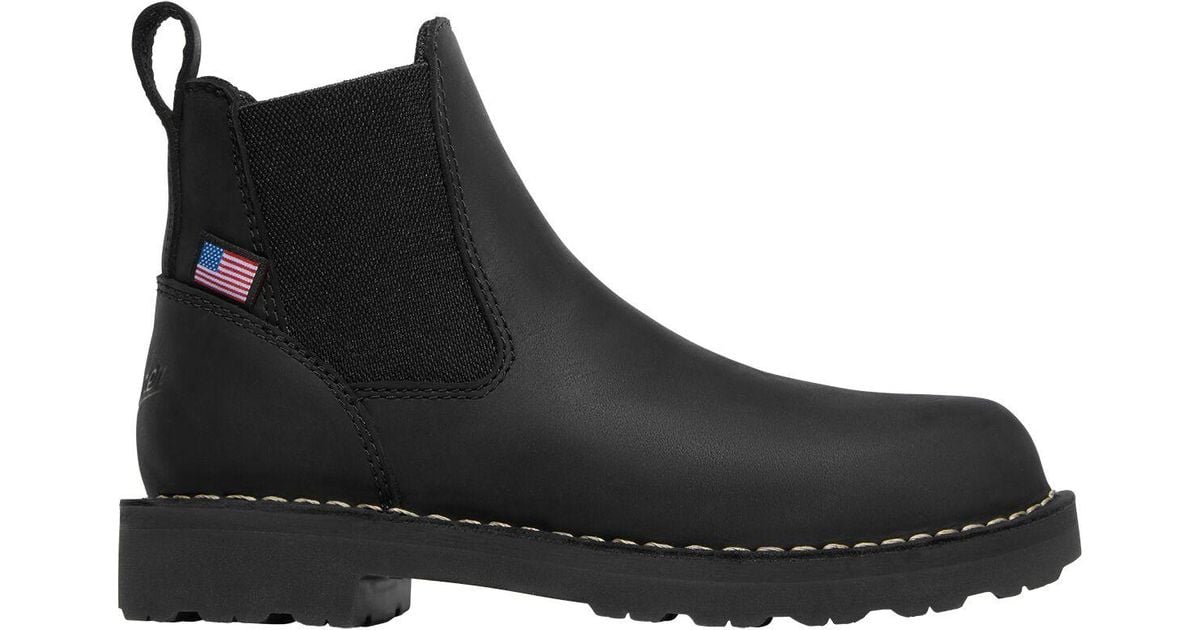 Danner Bull Run Chelsea 5In Boot in Black | Lyst