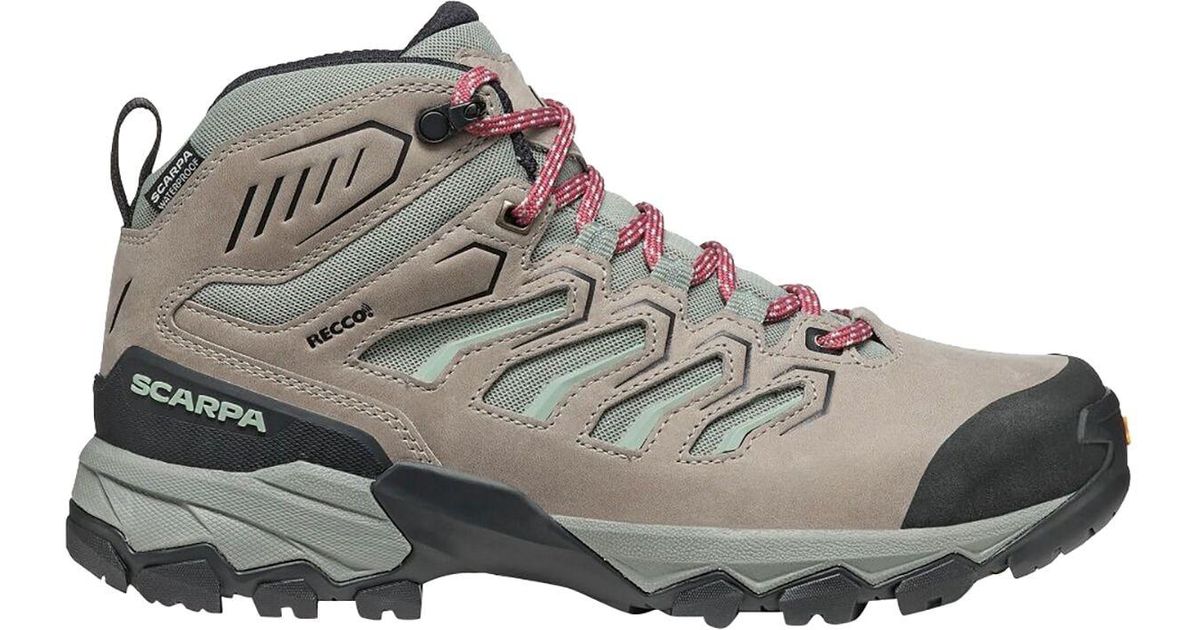 SCARPA Moraine Mid Wp Shoe in Gray | Lyst