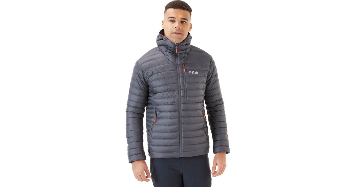 Rab Microlight Alpine Down Jacket in Blue | Lyst