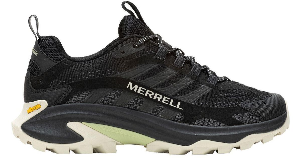 Merrell Wo Moab Speed 2 Hiking Shoes in Black | Lyst