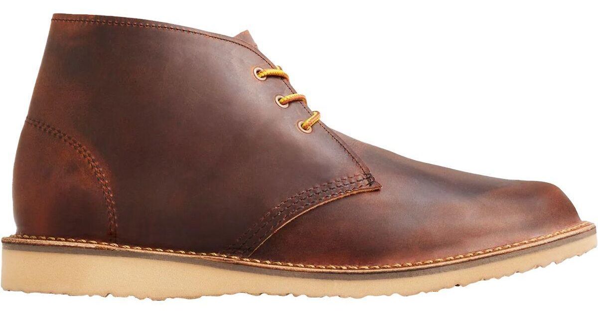 Red Wing Weekender Chukka Shoe in Brown for Men | Lyst