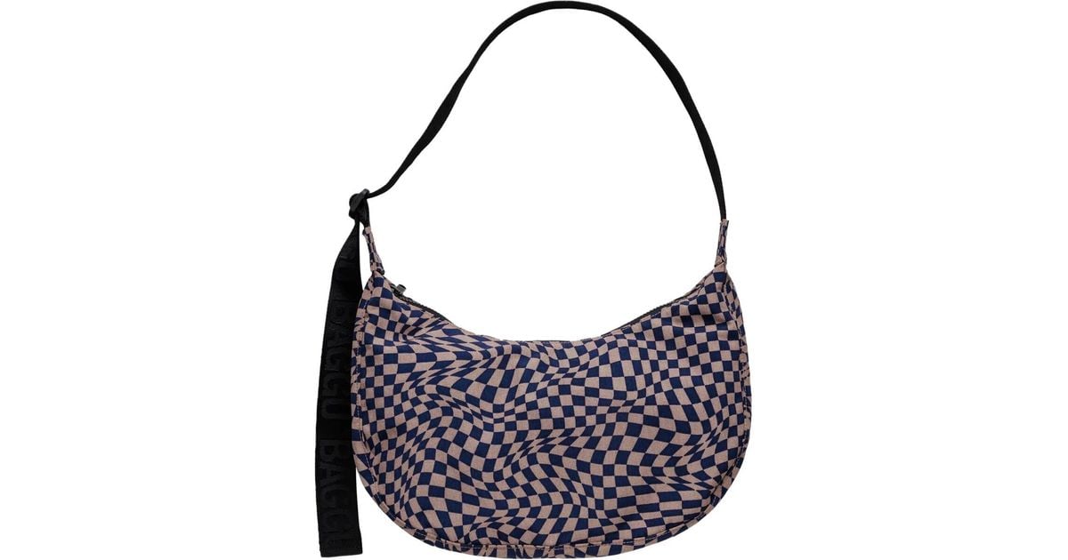 BAGGU Medium Crescent Purse in Blue | Lyst