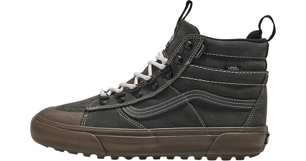 Vans Mte Sk8-Hi Dr Waterproof Shoe Vintage in Black | Lyst