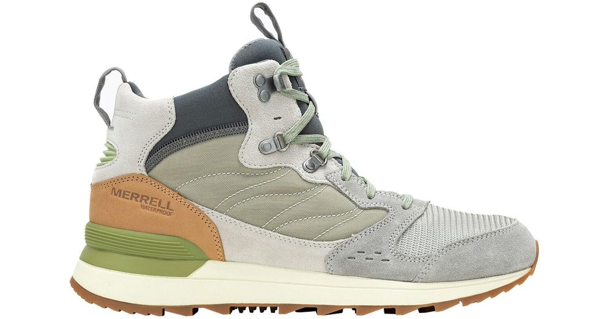 Merrell Alpine 83 Recraft Mid Wp Sneaker in Blue | Lyst