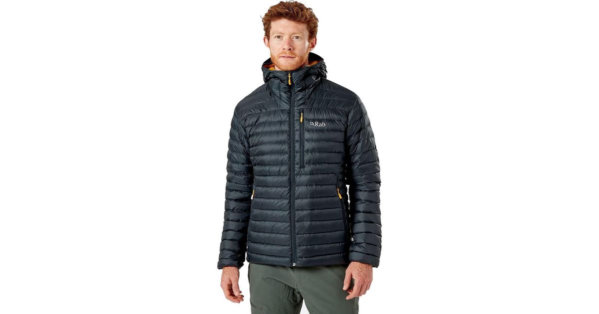 Rab Microlight Alpine Down Jacket in Blue | Lyst