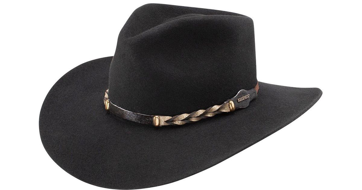 Stetson Drifter Hat in Black | Lyst