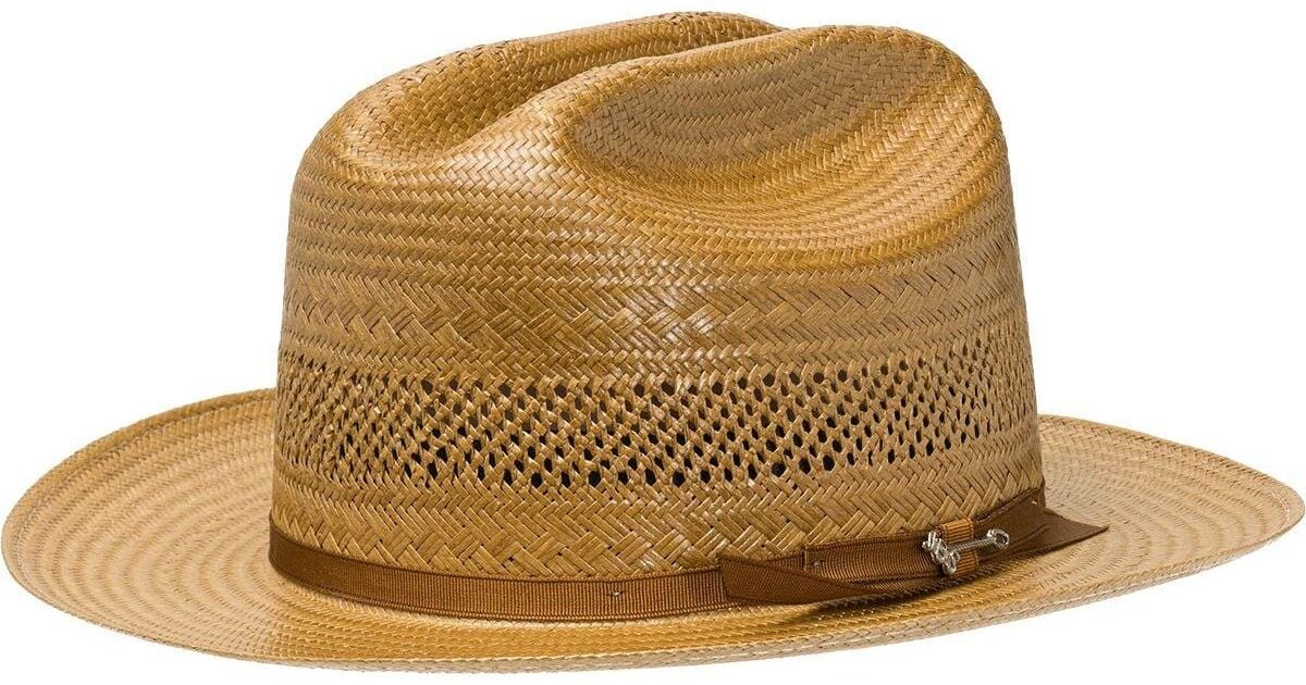 Stetson Open Road 10X Straw Hat in Natural | Lyst