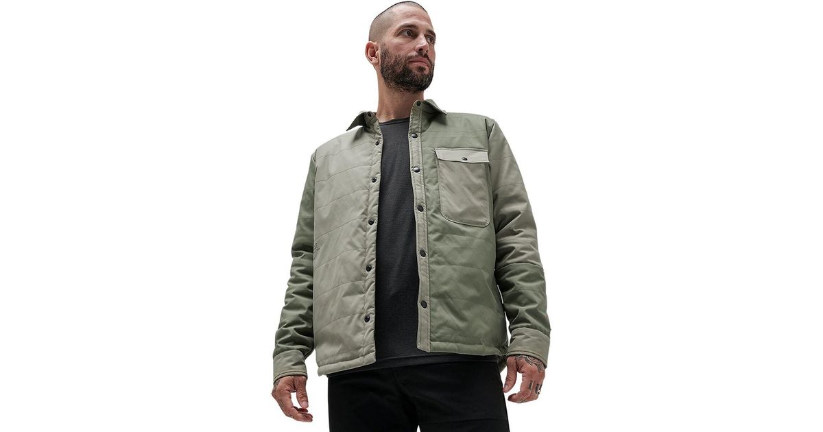 SPC/LST Synapse Shirt Jacket in Green | Lyst