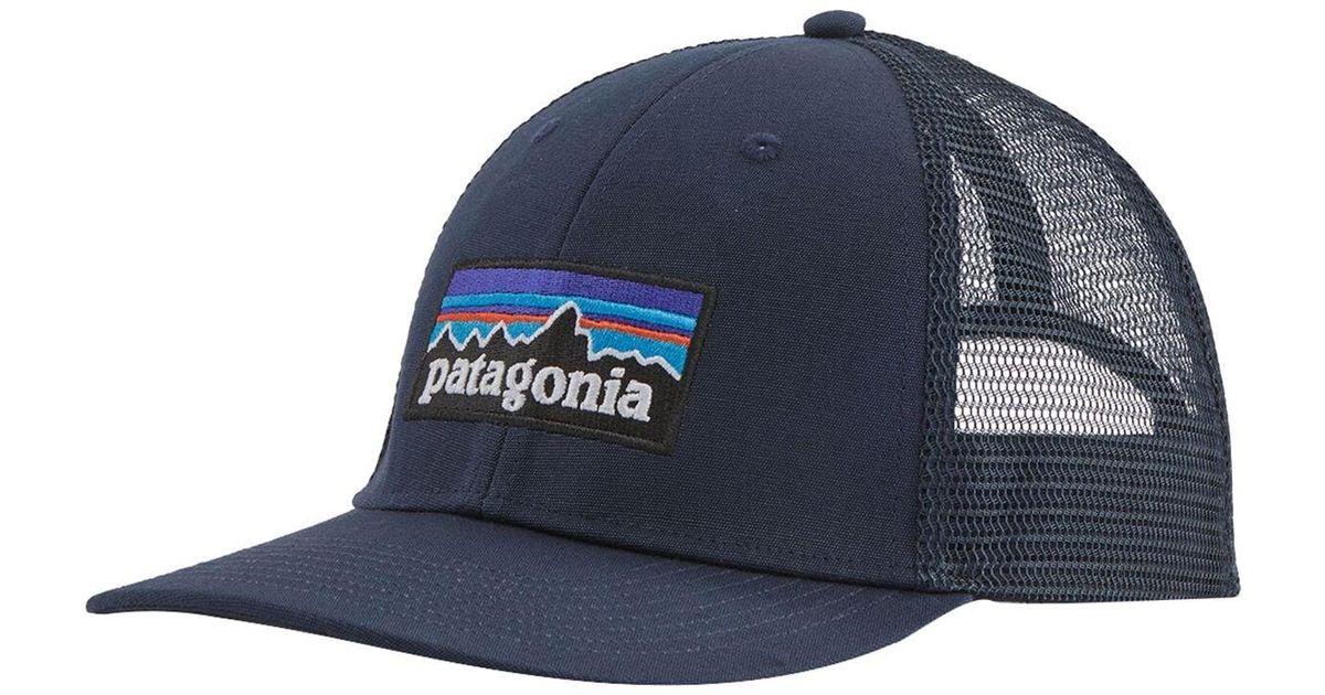 Patagonia P6 Lopro Trucker Hat New in Blue | Lyst