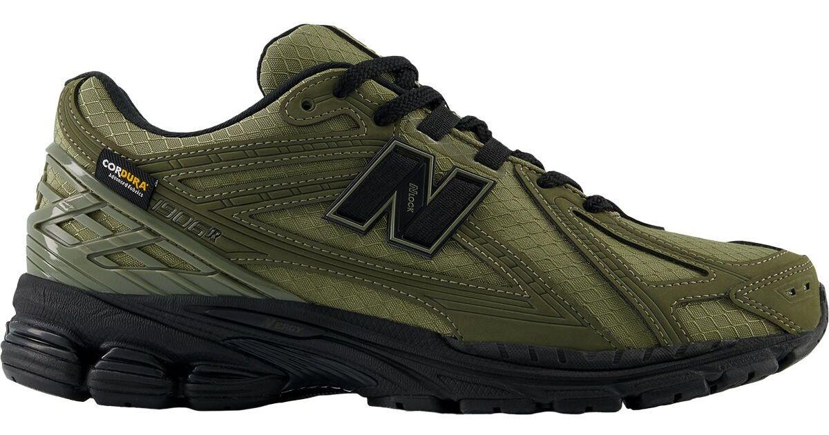 New Balance 1906R Suede/Mesh Shoe in Green | Lyst