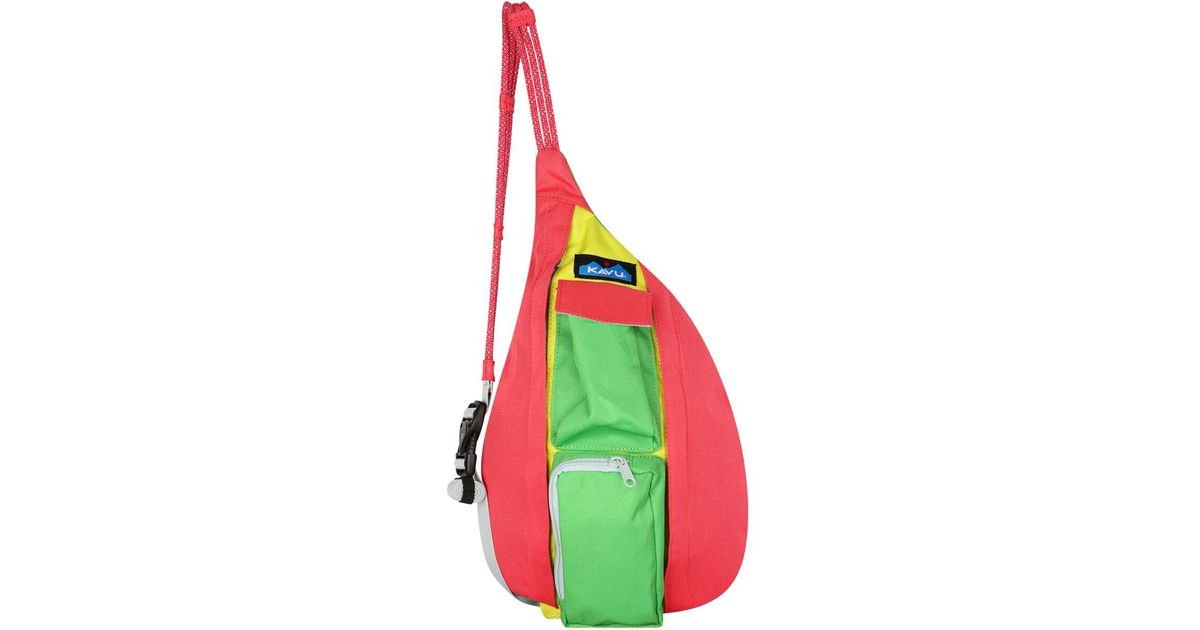 Kavu Mini Rope Sling Pack in Red | Lyst
