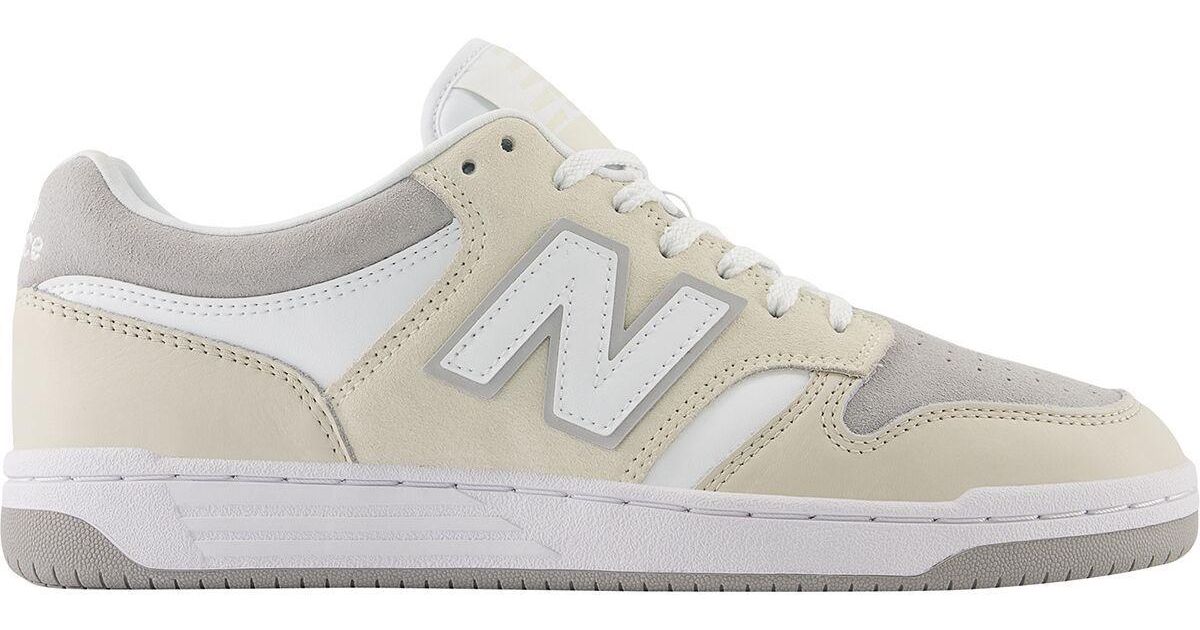 New Balance 480 Shoe in White | Lyst