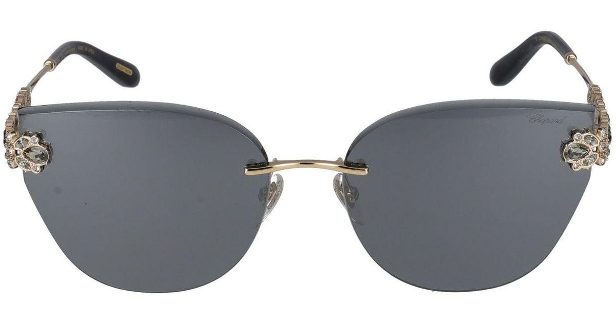 Chopard Schl05S Sunglasses in Black | Lyst