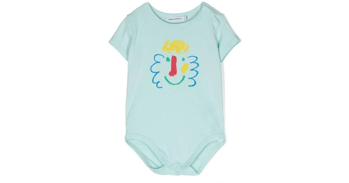 Bobo Choses Baby Body in Blue | Lyst UK