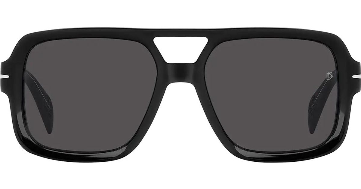 David Beckham Db7151/S Sunglasses in Black | Lyst UK