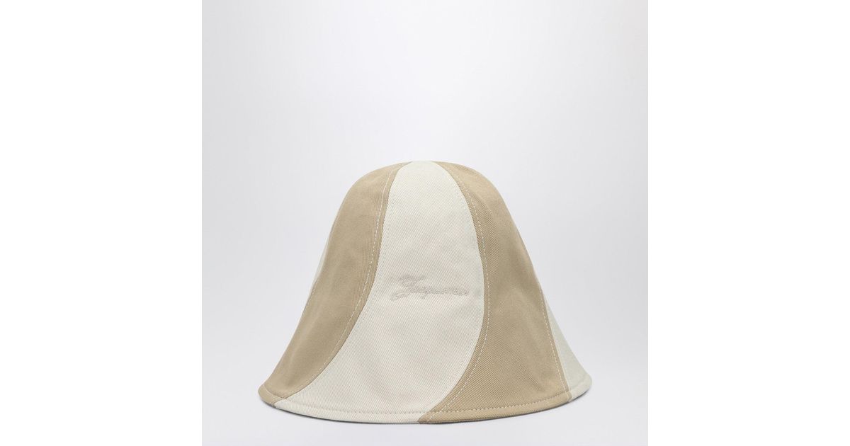 Jacquemus And Canvas Bob Hat in Natural | Lyst UK