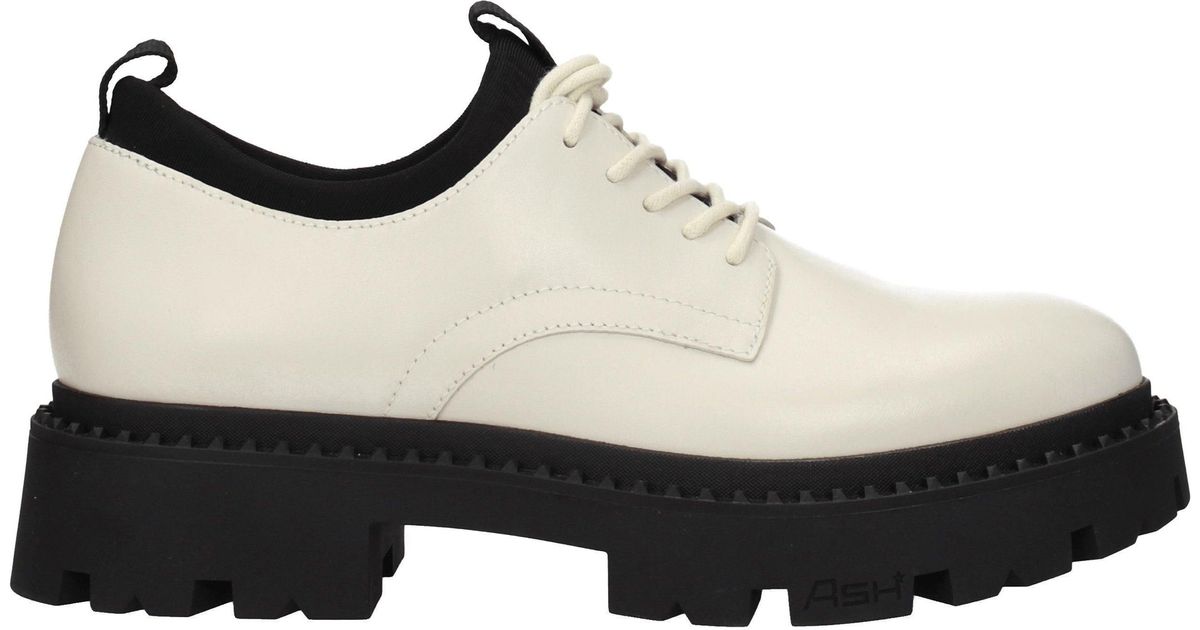 Ash Derby Leather/Ivory in Black for Men | Lyst