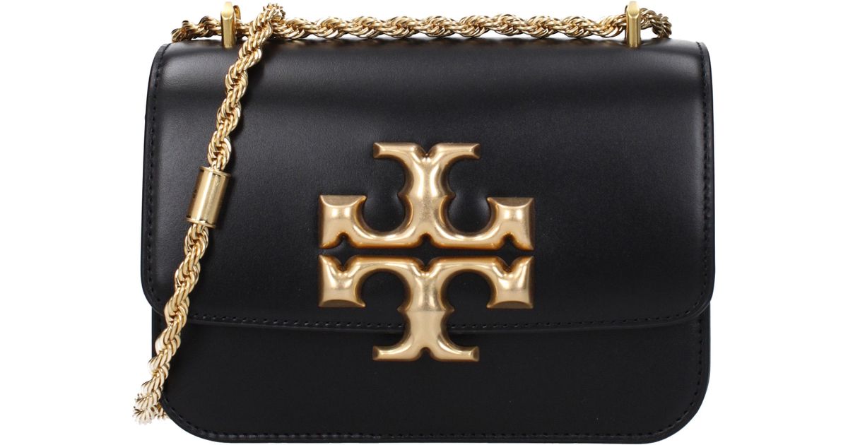 Tory Burch Shoulder Bags Eleanor Leather in Black for Men | Lyst