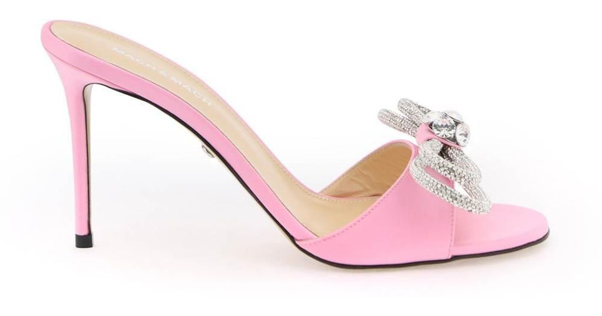 Mach & Mach Wedges in Pink | Lyst UK