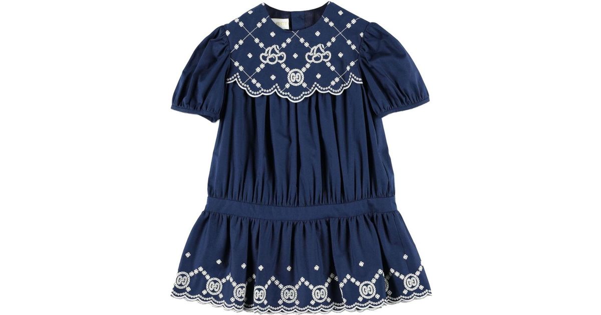 Gucci Dress in Blue | Lyst UK