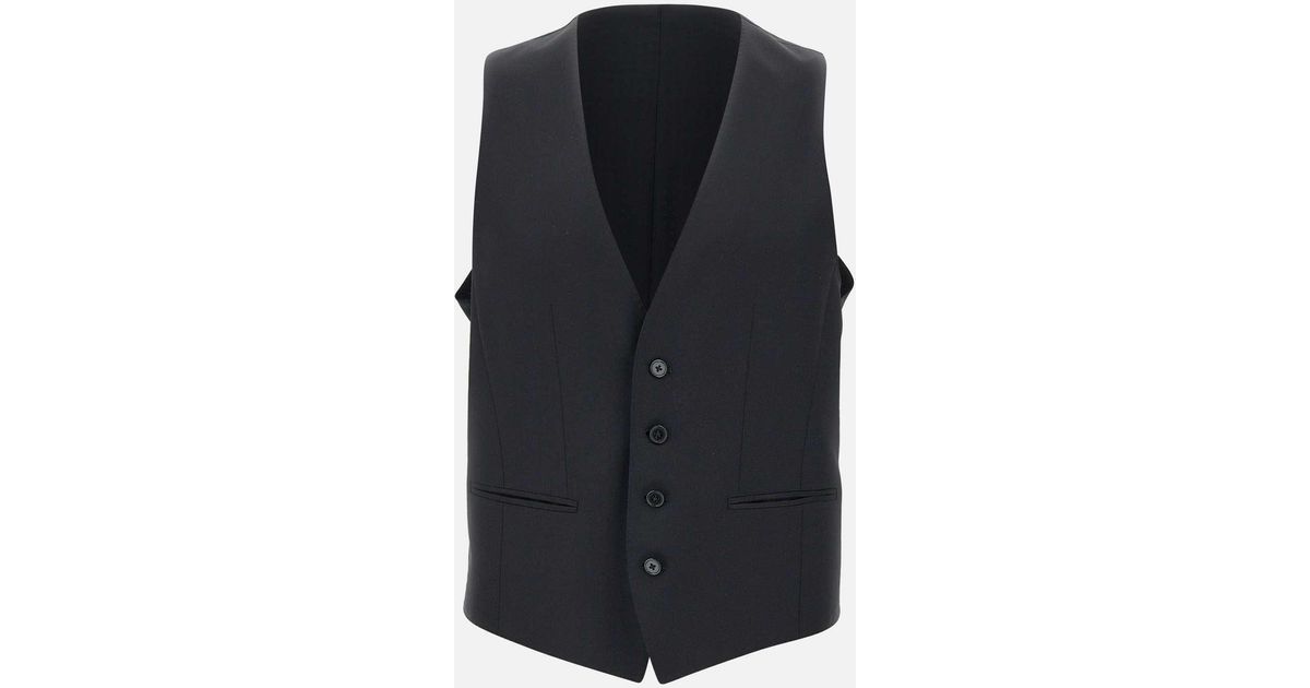 BOSS H Huge Vest in Blue for Men | Lyst UK