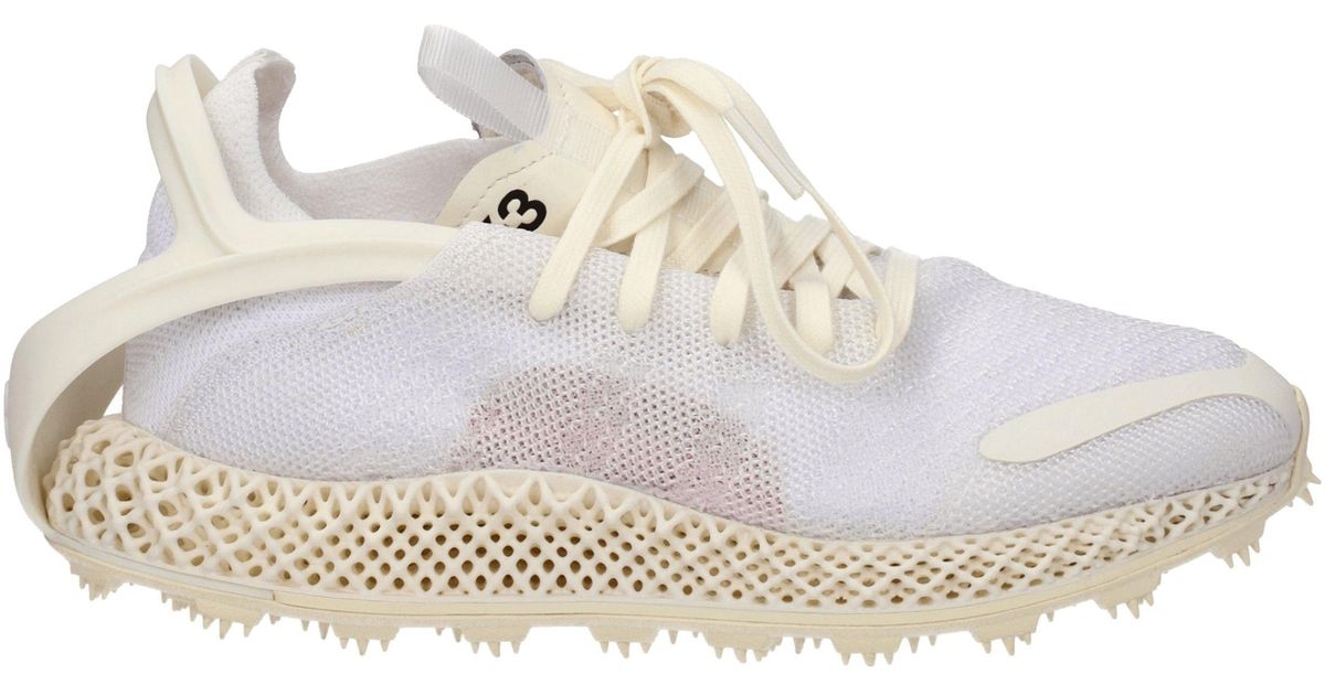 Y-3 Sneakers Runner Fabric in White | Lyst