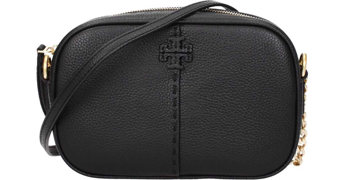 Tory Burch Shoulder Bags Mcgraw Leather in Black for Men | Lyst