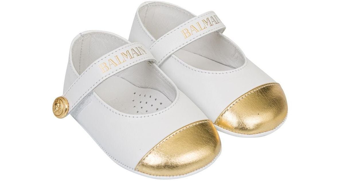 Balmain Shoes in White | Lyst UK
