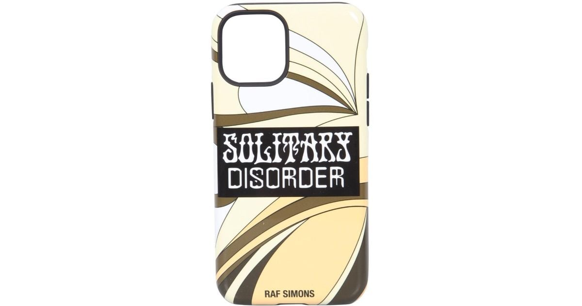 Raf Simons Iphone 11 Pro Disorder Cover in Yellow | Lyst UK