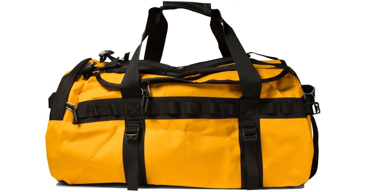 The North Face Base Camp M Travel & Sport Bags in Yellow for Men | Lyst