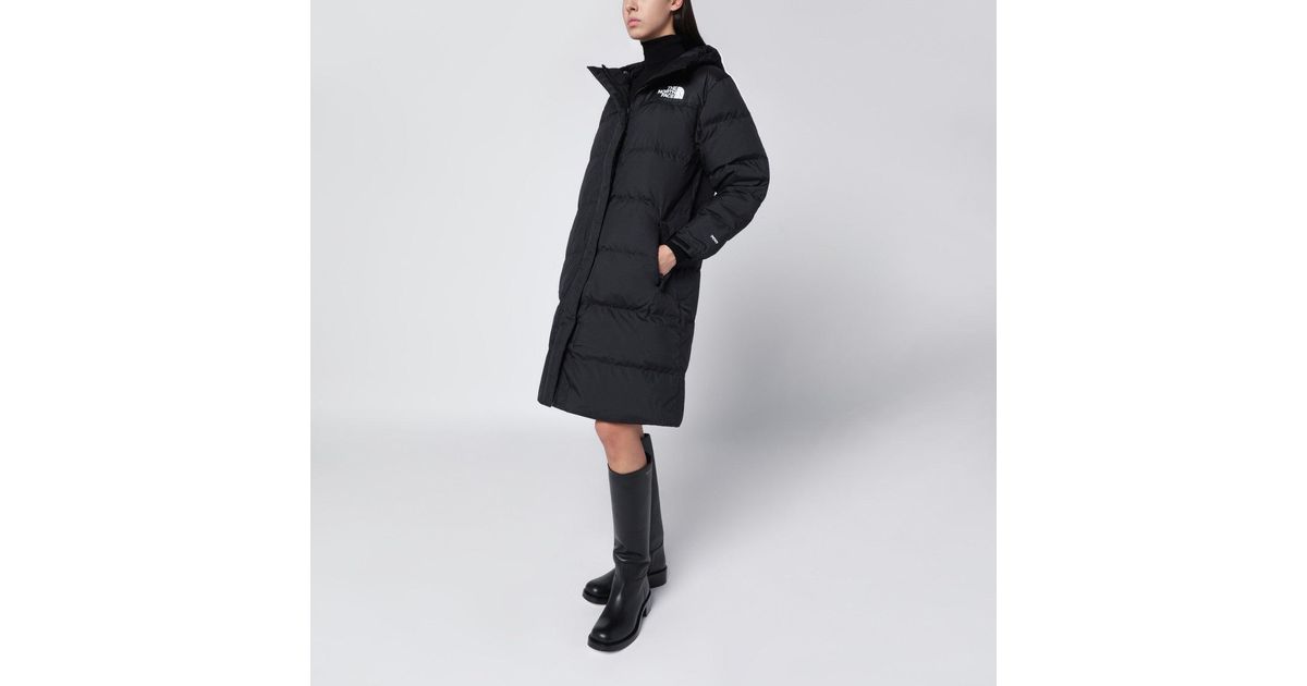 The North Face Padded Nupste Parka in Black | Lyst UK