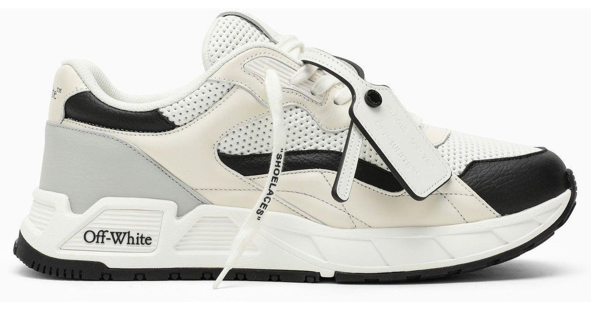 Off-White c/o Virgil Abloh Men Runner B Sneakers in White for Men | Lyst