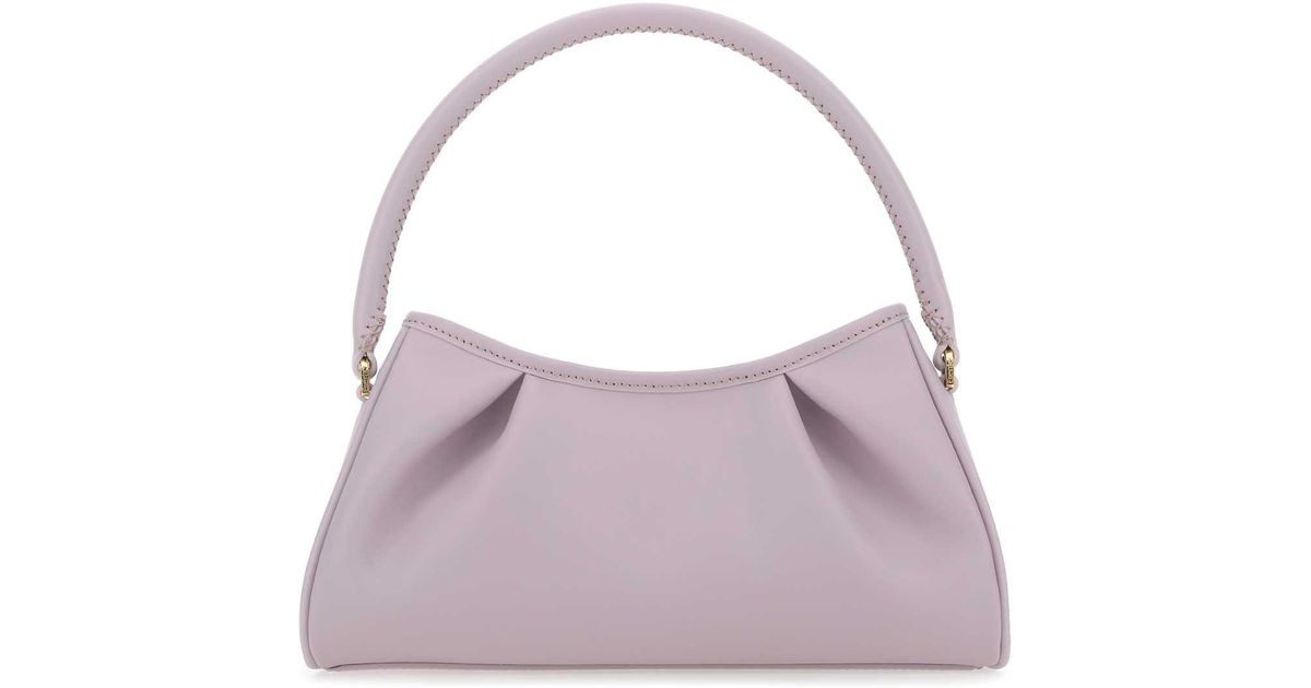 Elleme Lilac Leather Dimple Moon Shoulder Bag in Purple for Men | Lyst