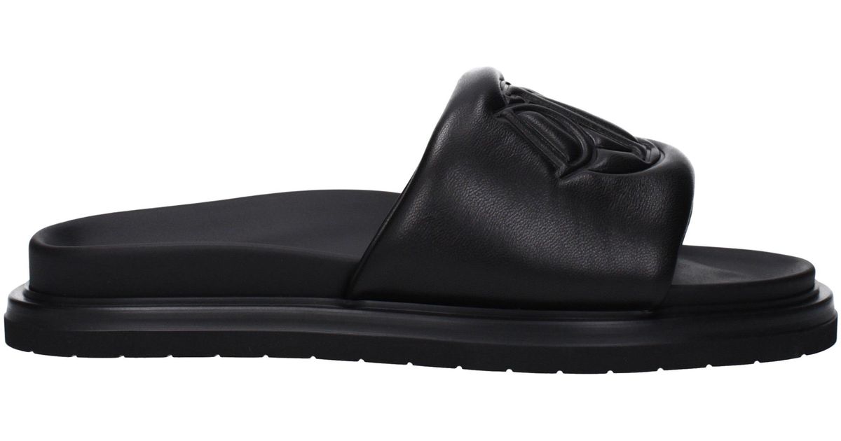 Dior Slippers And Hooves Leather in Black for Men | Lyst