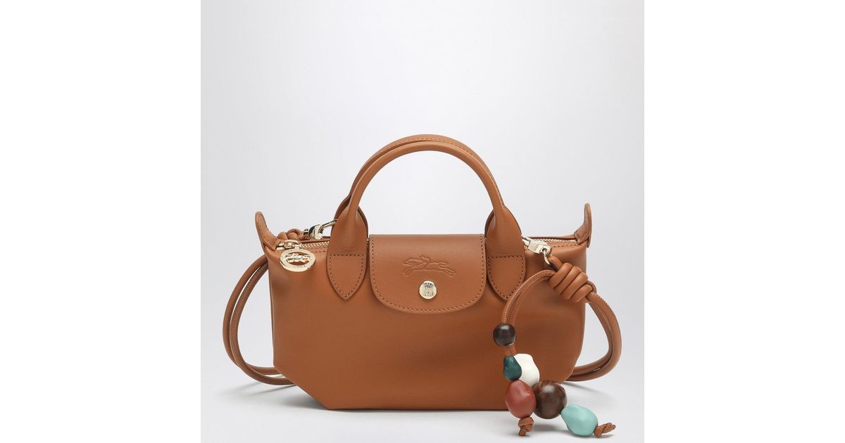 Longchamp Cashew Coloured Le Pliage Xtra Bag in Brown | Lyst UK