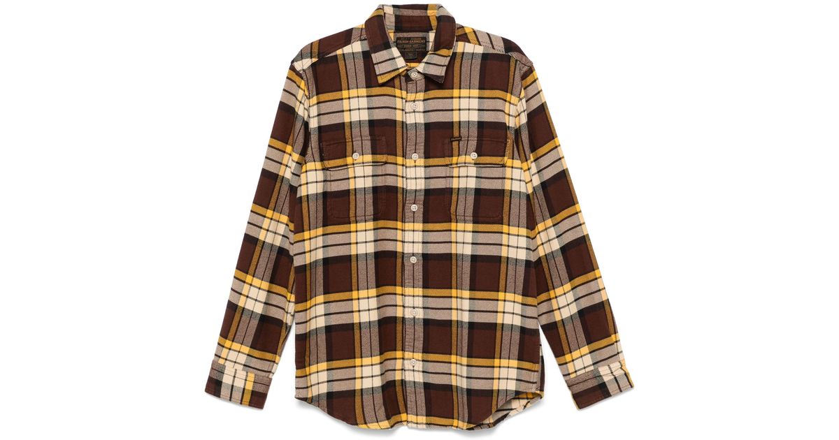 Filson Vintage Flannel Work Shirt Fmcam0016201 in Brown for Men | Lyst