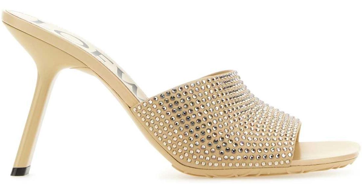 Loewe Suede Petal Mules for Men | Lyst