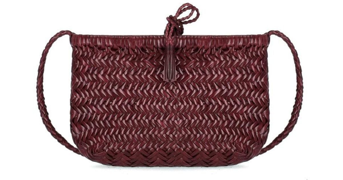 Dragon Diffusion Minsu Burgundy Crossbody Bag in Purple | Lyst