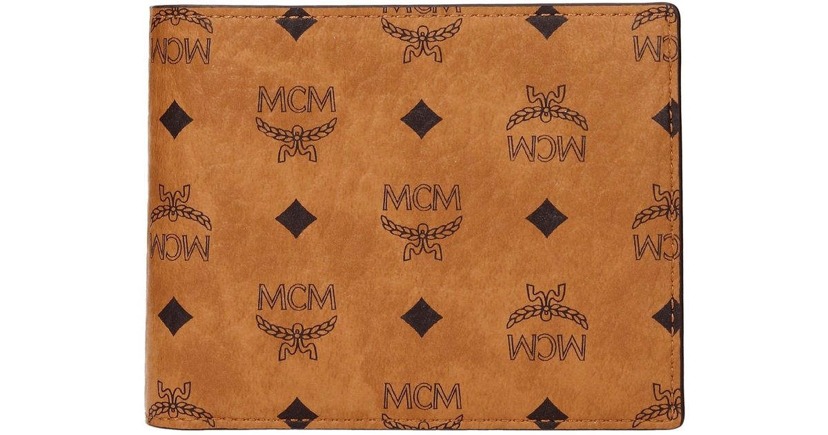 MCM Wallets Leather in Brown for Men | Lyst