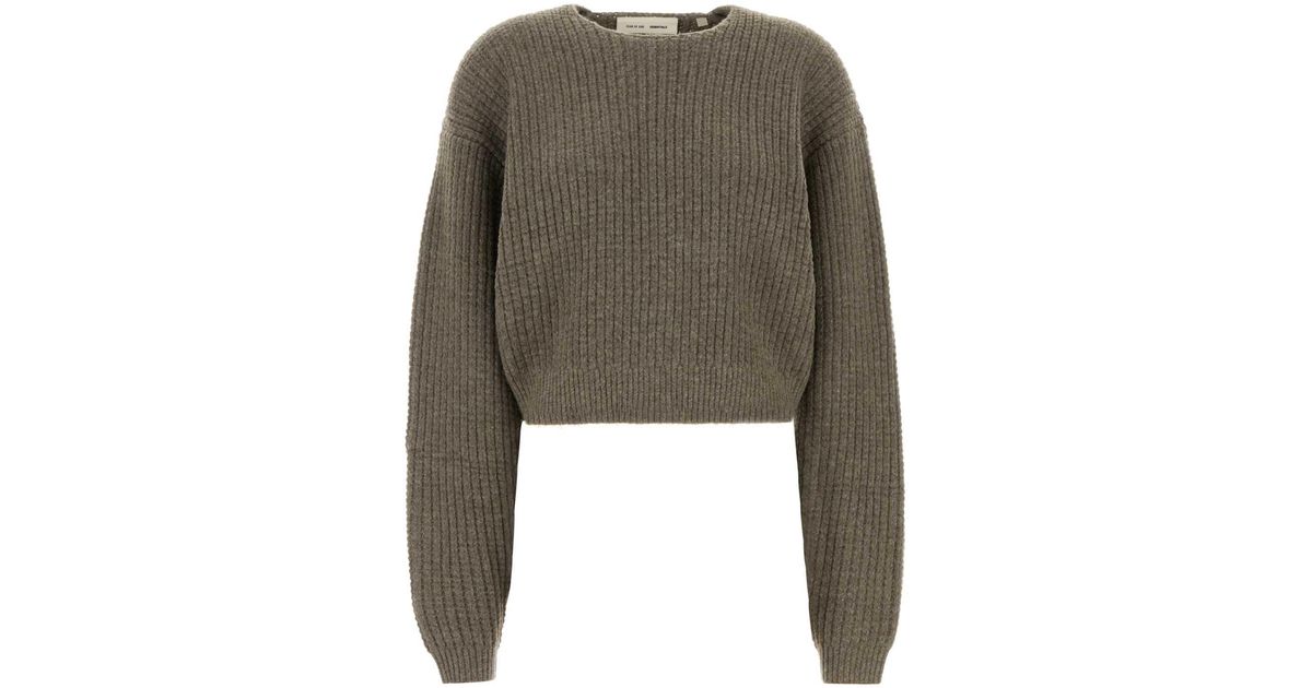 Fear Of God Mud Polyester Blend Sweater in Green | Lyst UK