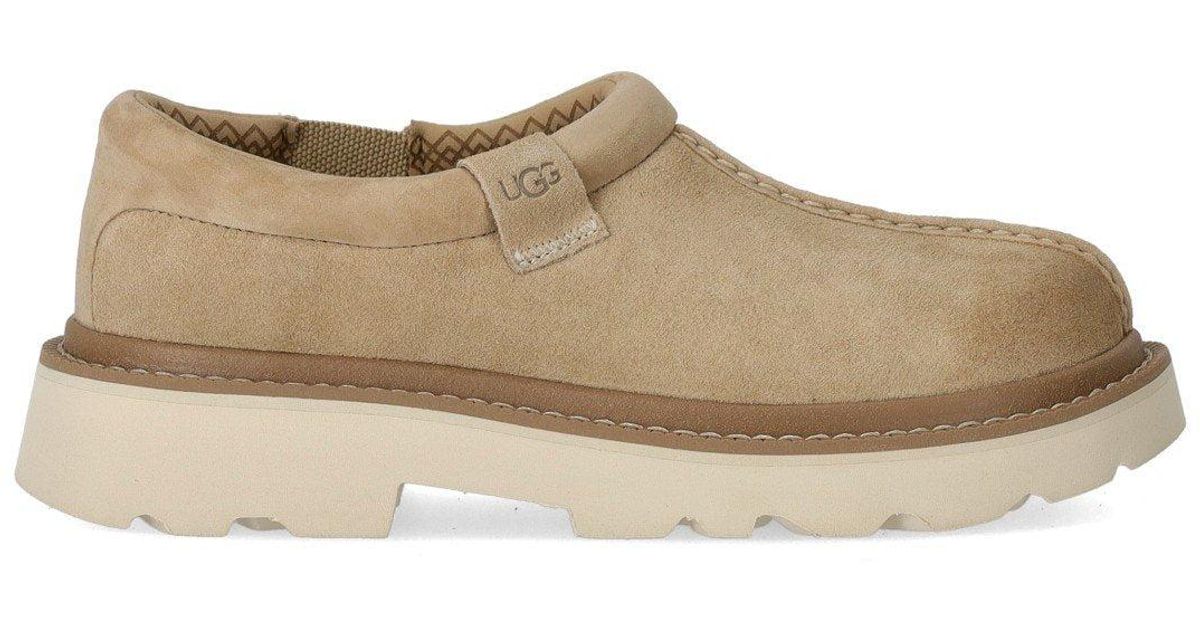 UGG Tasman Lug Mustard Seed Slip-on in Natural for Men | Lyst