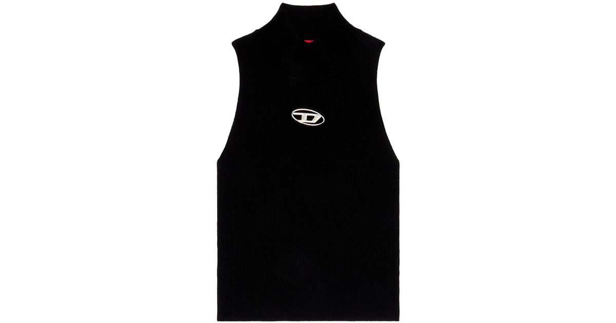 DIESEL M Onervax Top Logo Tank Top in Black for Men | Lyst