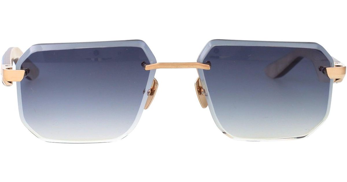 Maybach Rimless Sunglasses The Visionist Sun I Mg Mdx M in Blue | Lyst UK