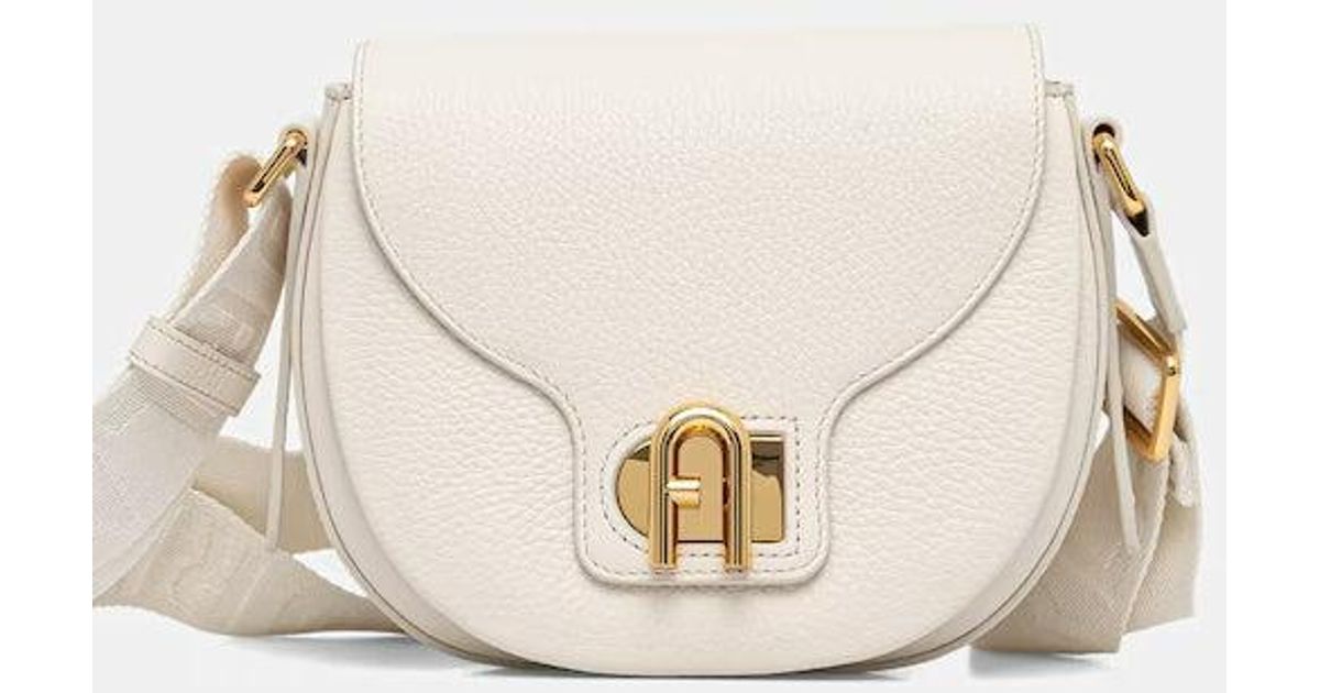 Furla Lotus Mini in Natural | Lyst UK