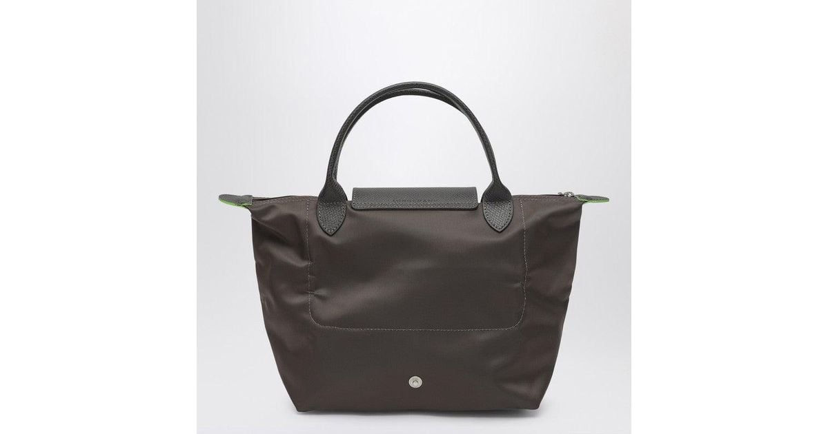 Longchamp Terra Coloured Le Pliage S Bag in Black | Lyst