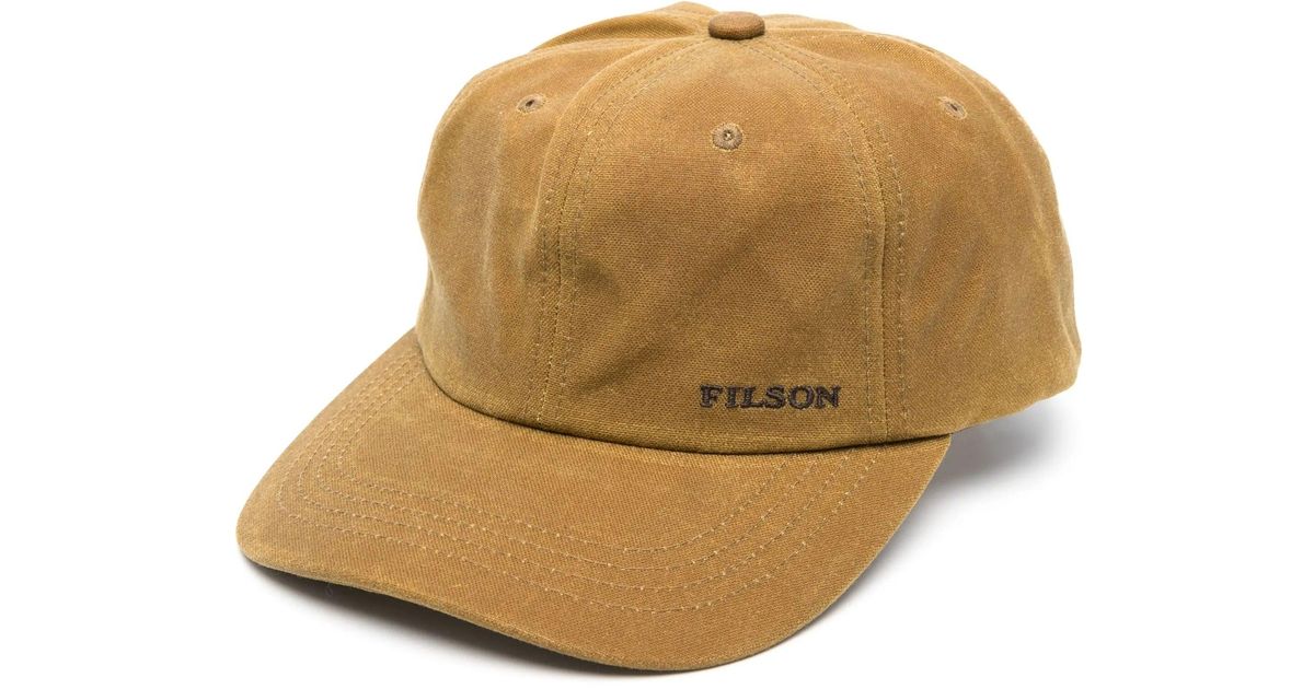 Filson Oil Tin Low Profile Logger Cap It Is A in Natural for Men | Lyst