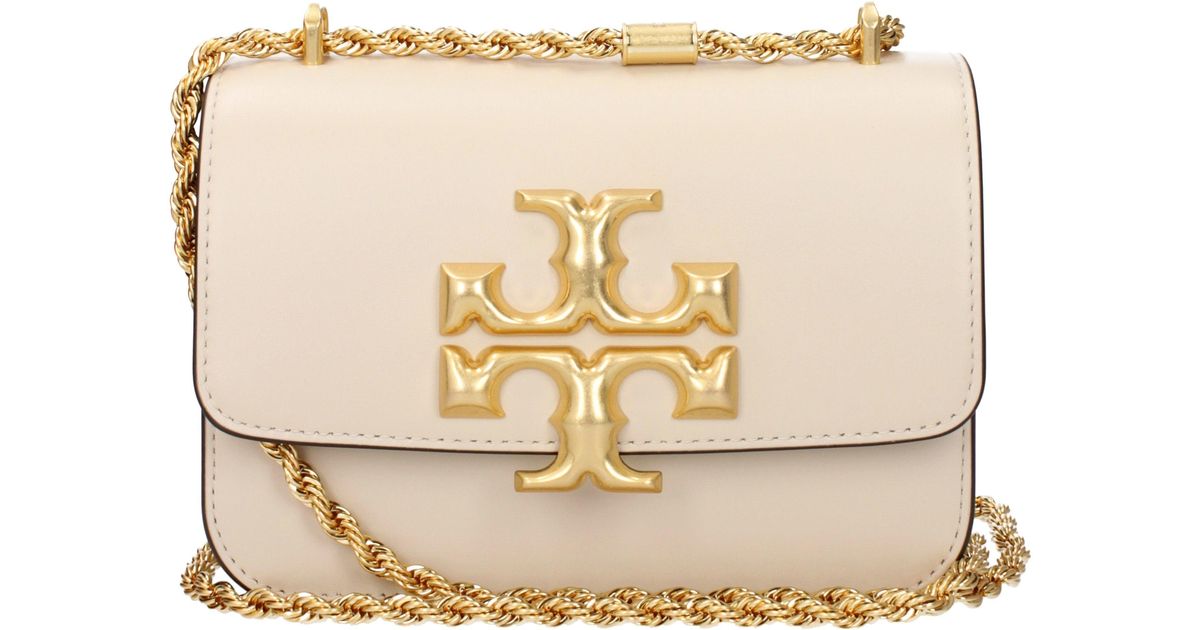 Tory Burch Shoulder Bags Eleanor Leather/Cream in Natural for Men | Lyst