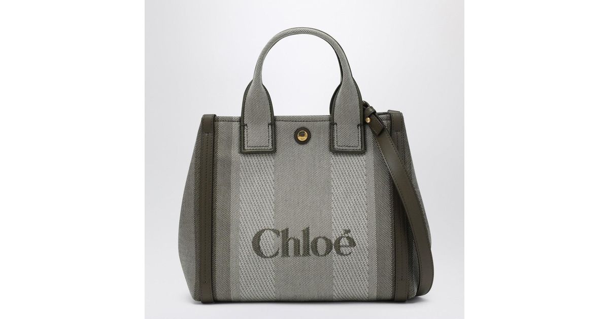 Chloé Carry Small Tote Bag in Blue | Lyst